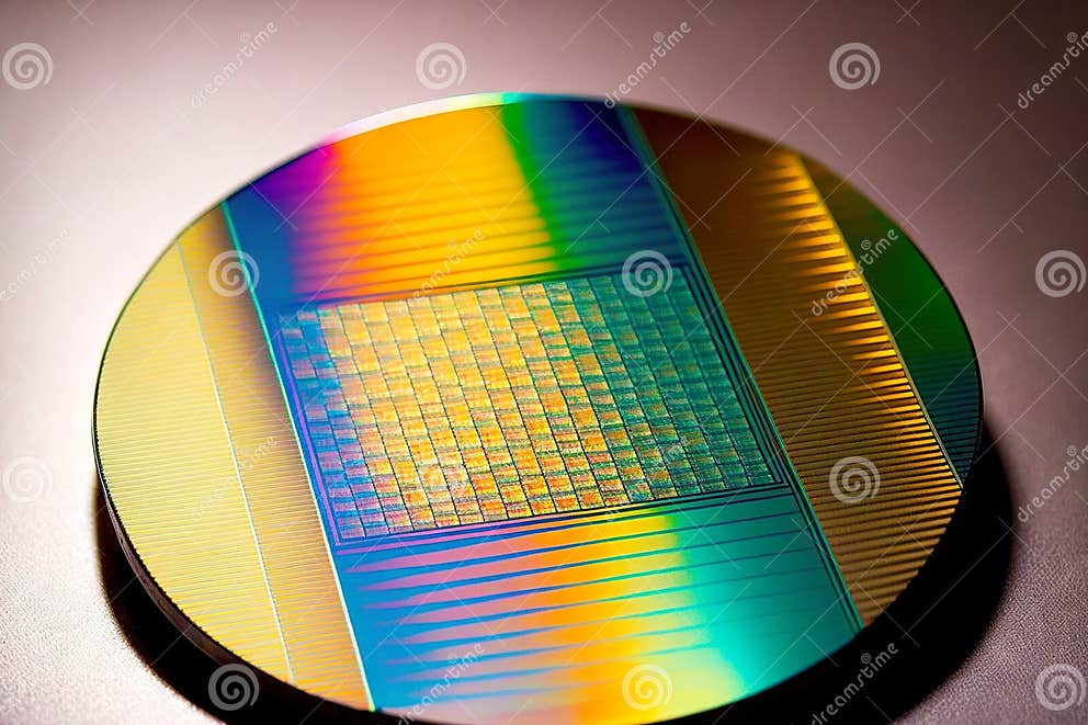Processors in Technology Laboratory Wafer Semiconductor Manufacturing ...