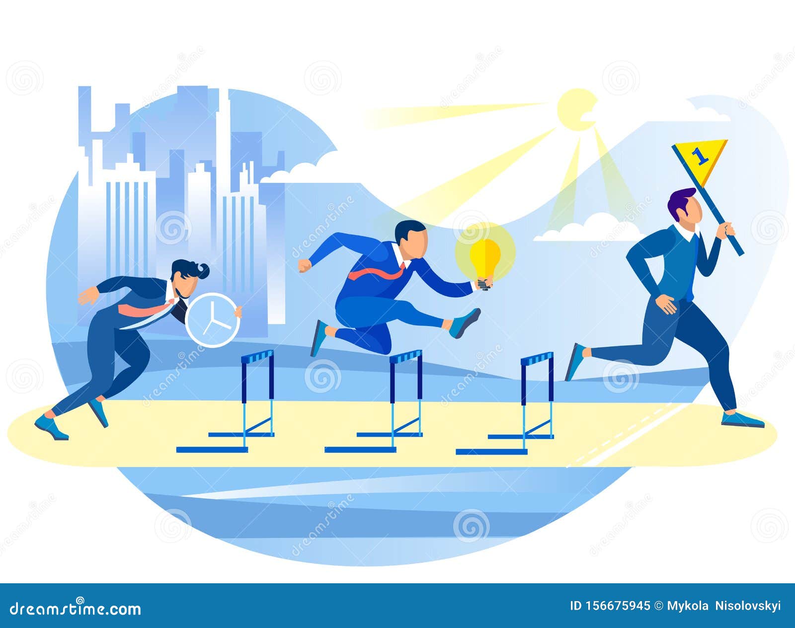 Processus Concurrentiel Dans L'entreprise. Surmonter, Laisser ...