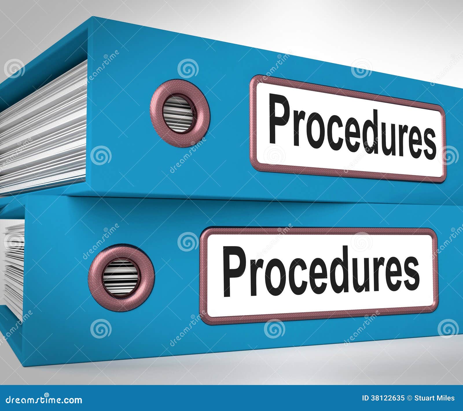 Processus Correct De Moyen De Dossiers De Procédures Et Pratiques ...