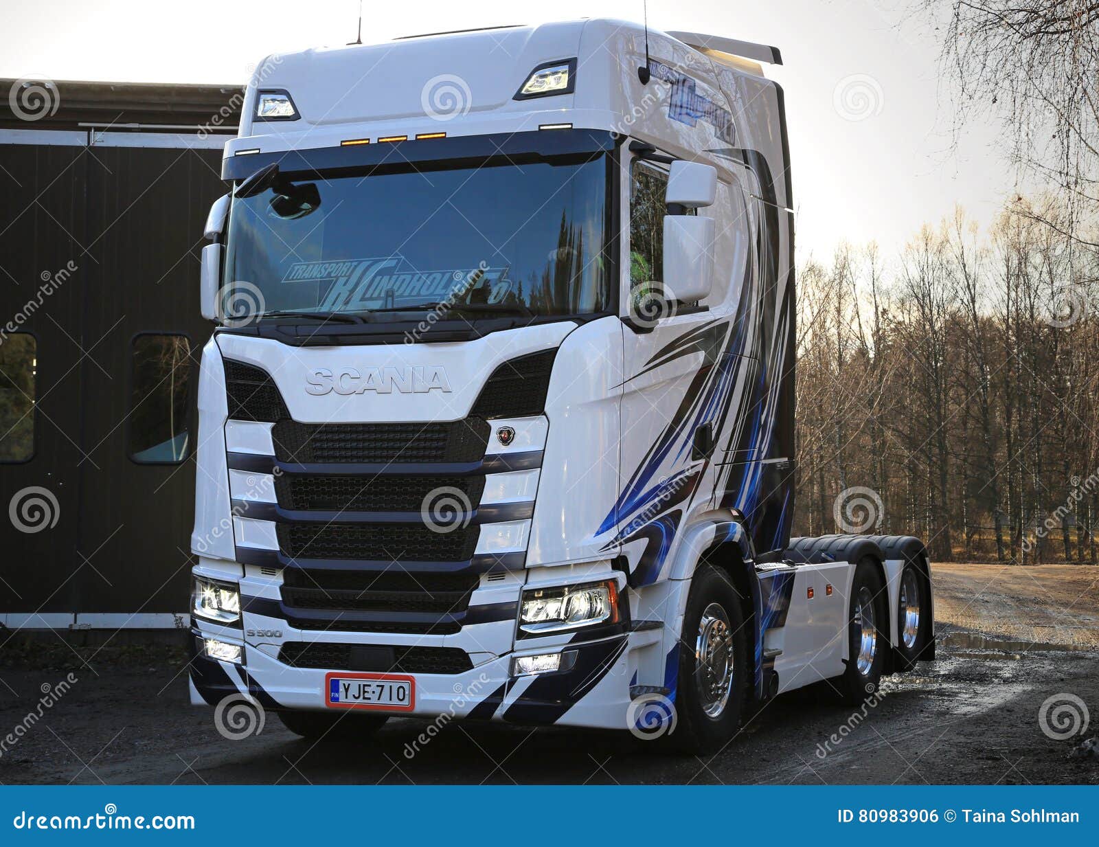 Prochaine Génération Scania S500 Photo éditorial - Image du cargaison ...