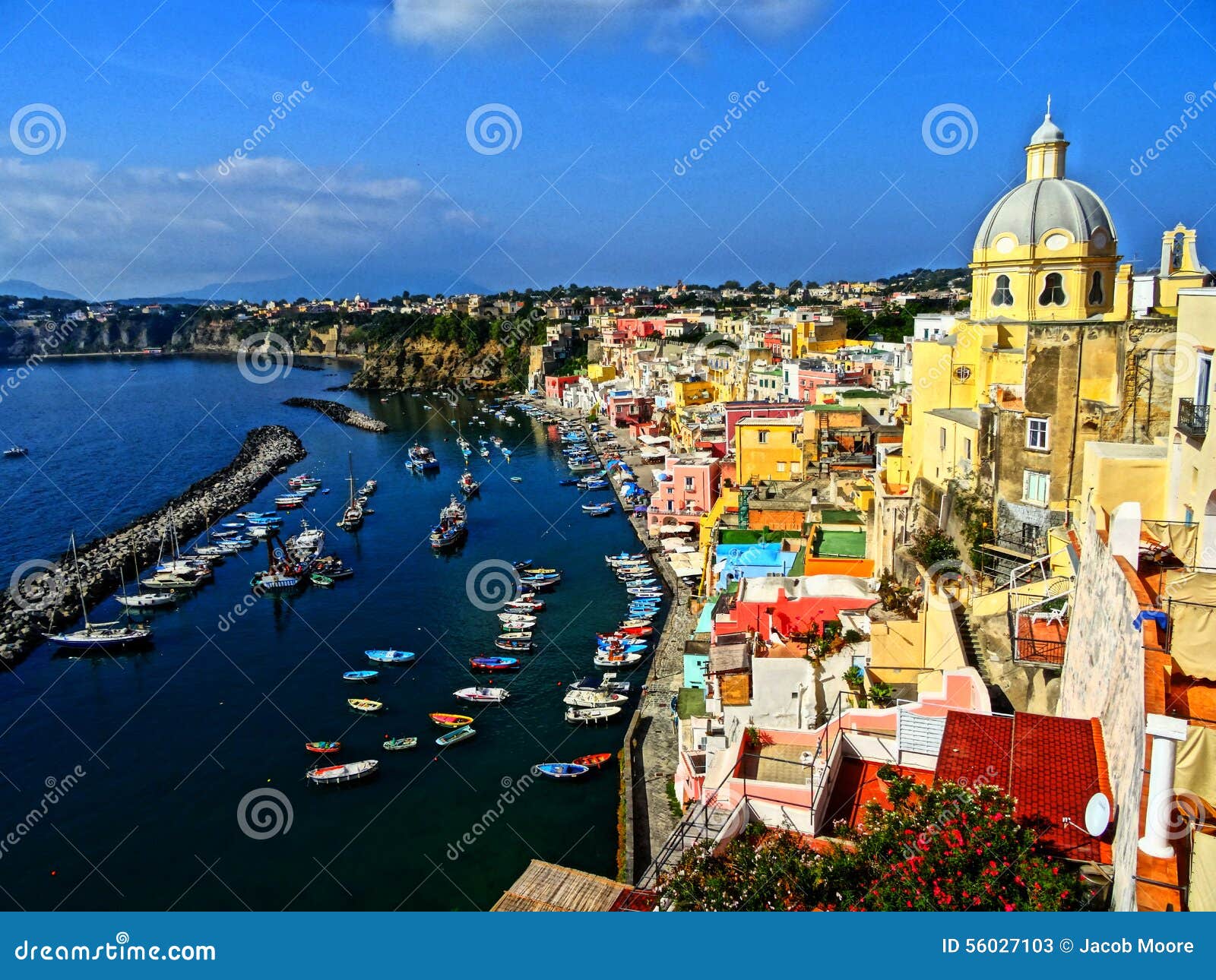 Procida, Italy stock image. Image of italia, procida - 56027103