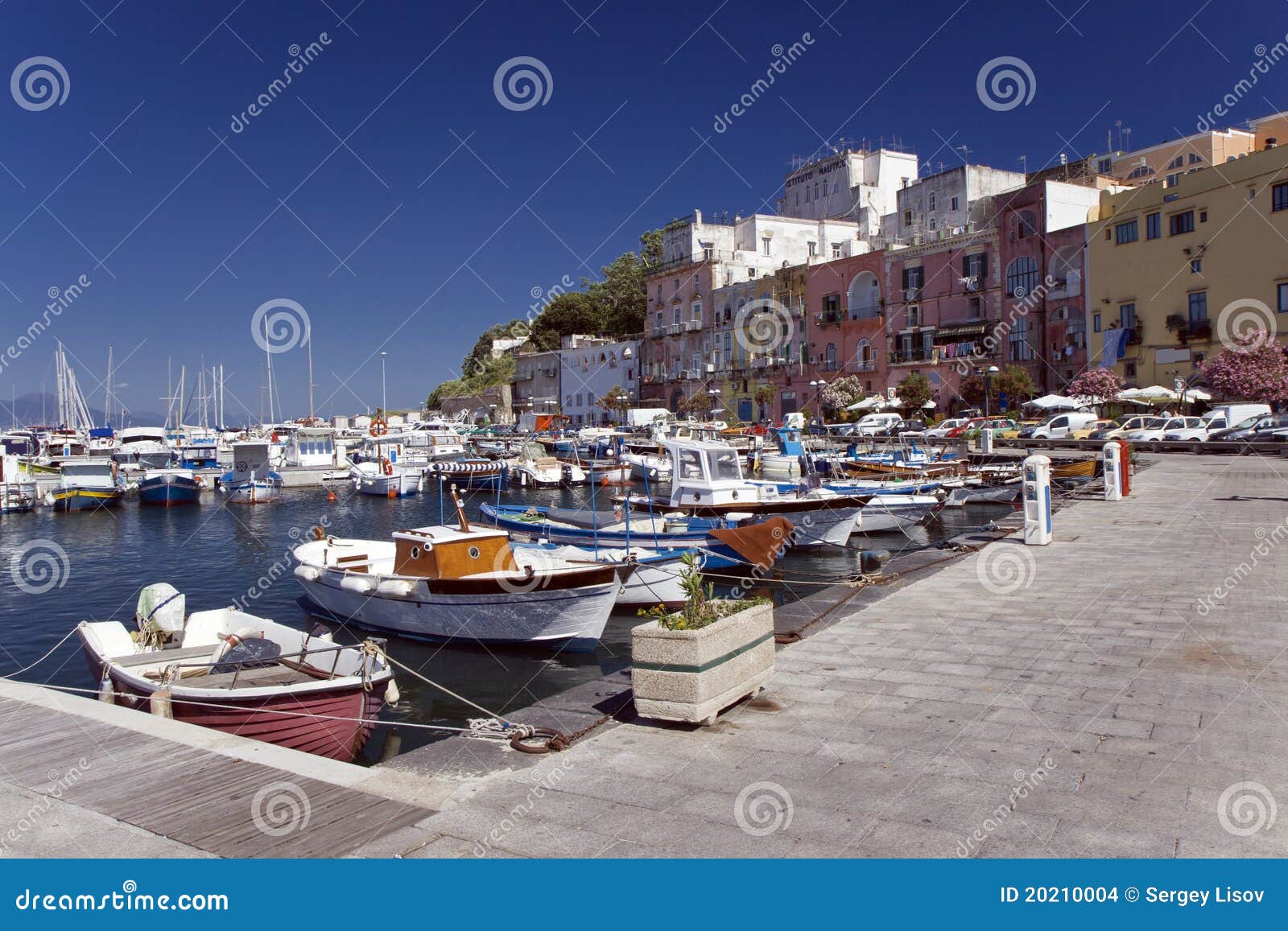Procida, Naples, Italy stock photo. Image of campania - 20210004