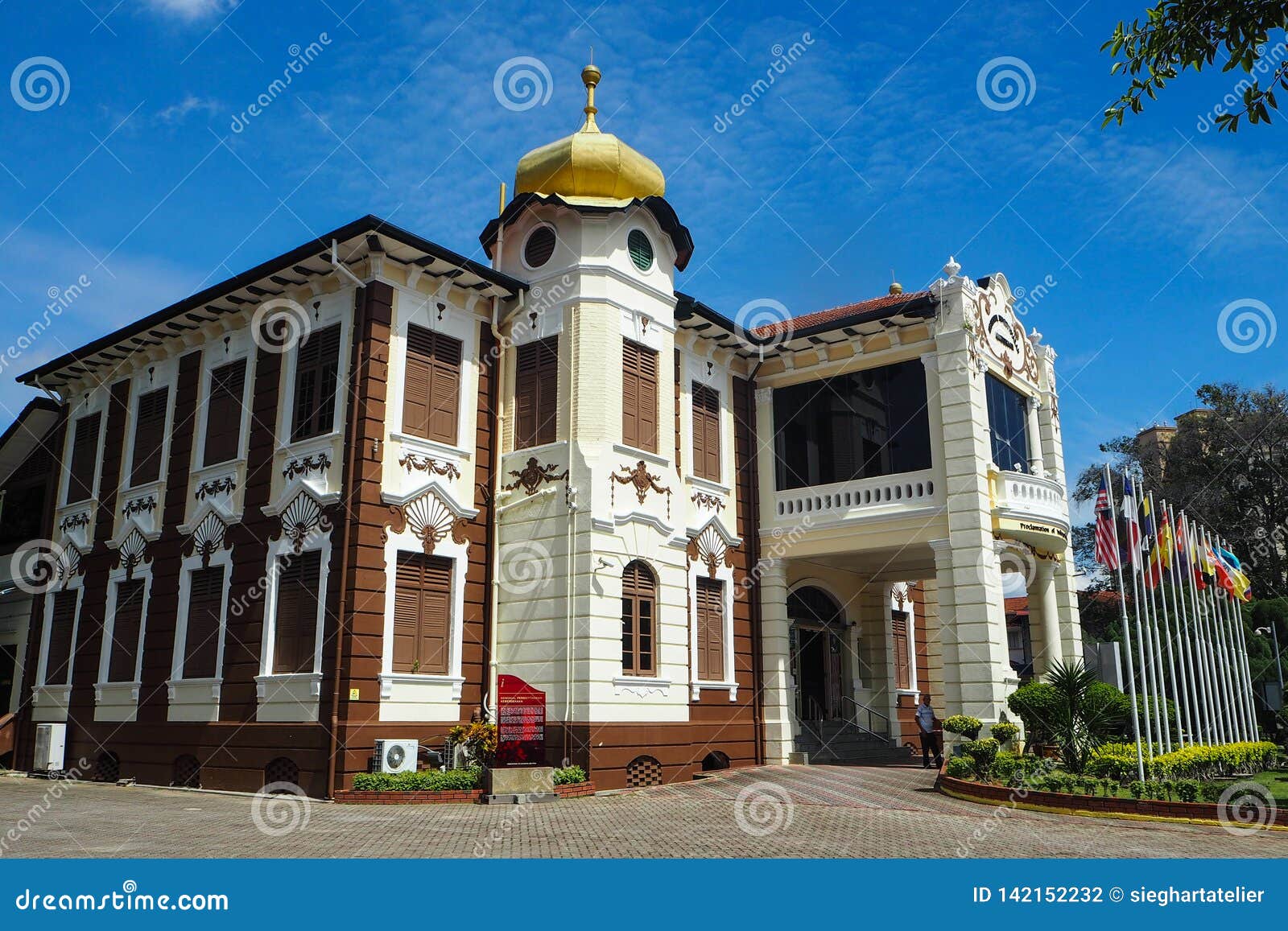 Proclamation of Independence Memorial in Melaka Stock Photo - Image of ...