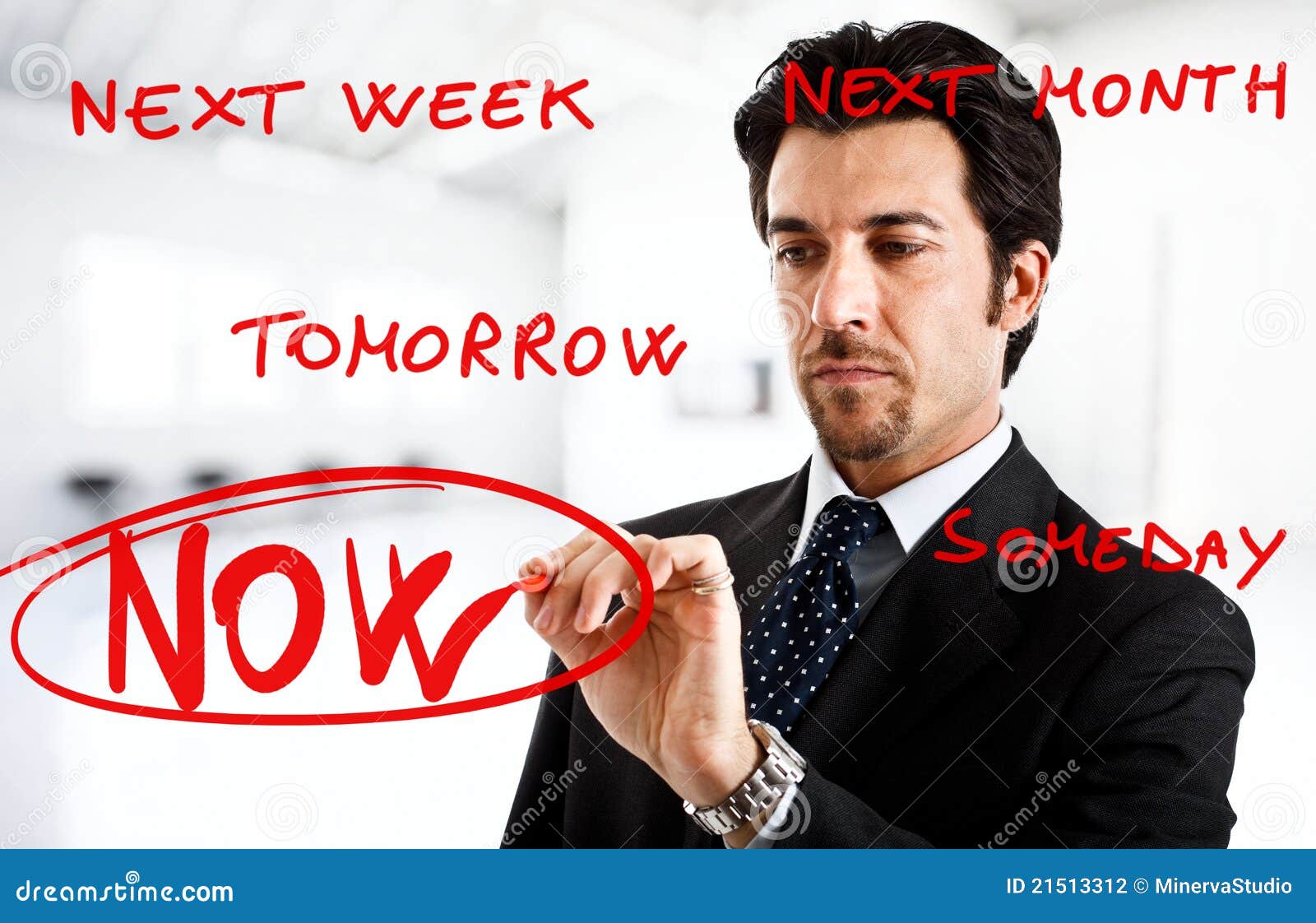 Procrastination stock photo. Image of week, time, incentive - 21513312