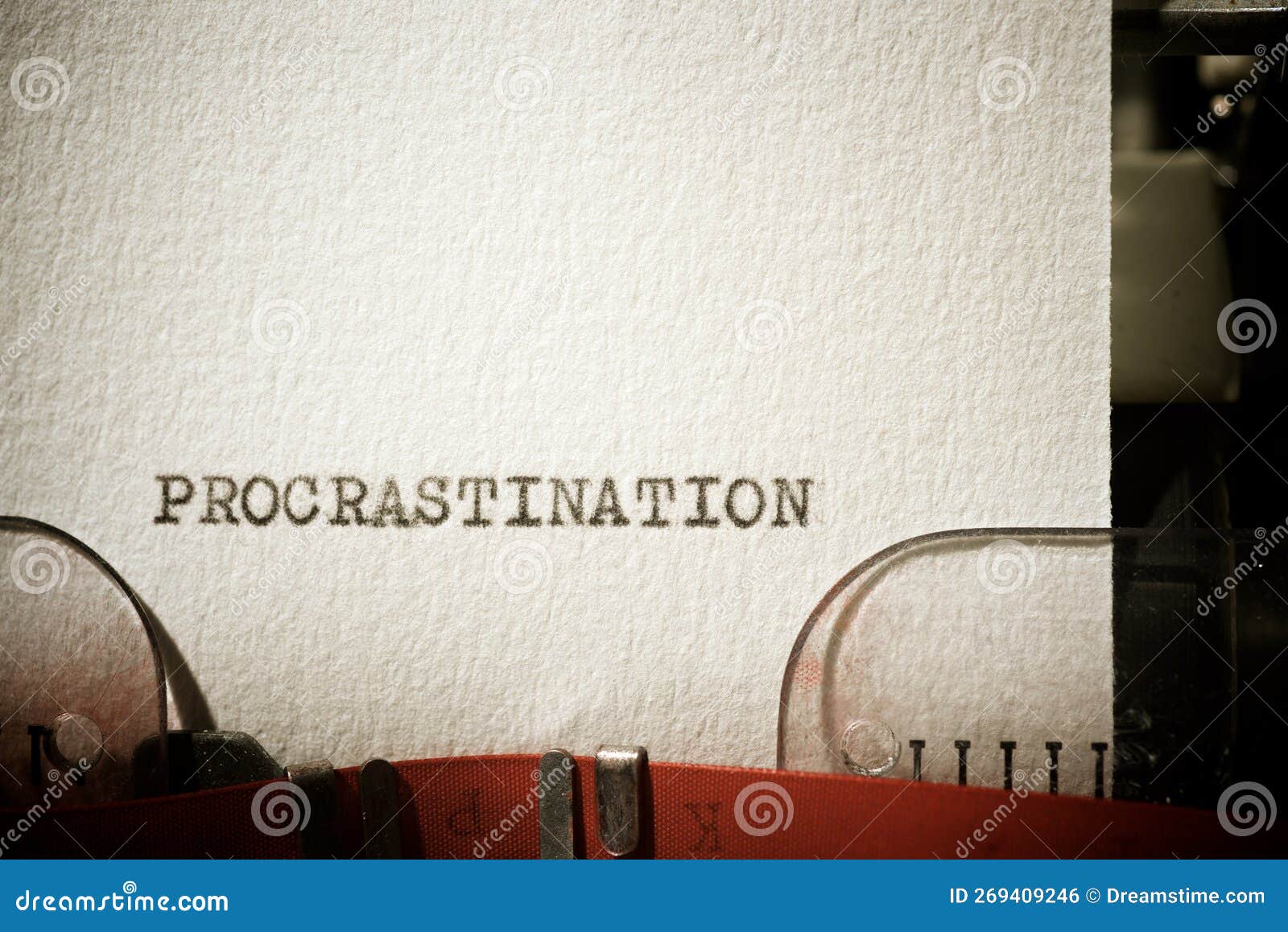 Procrastination Concept View Stock Photo - Image of overthinking ...