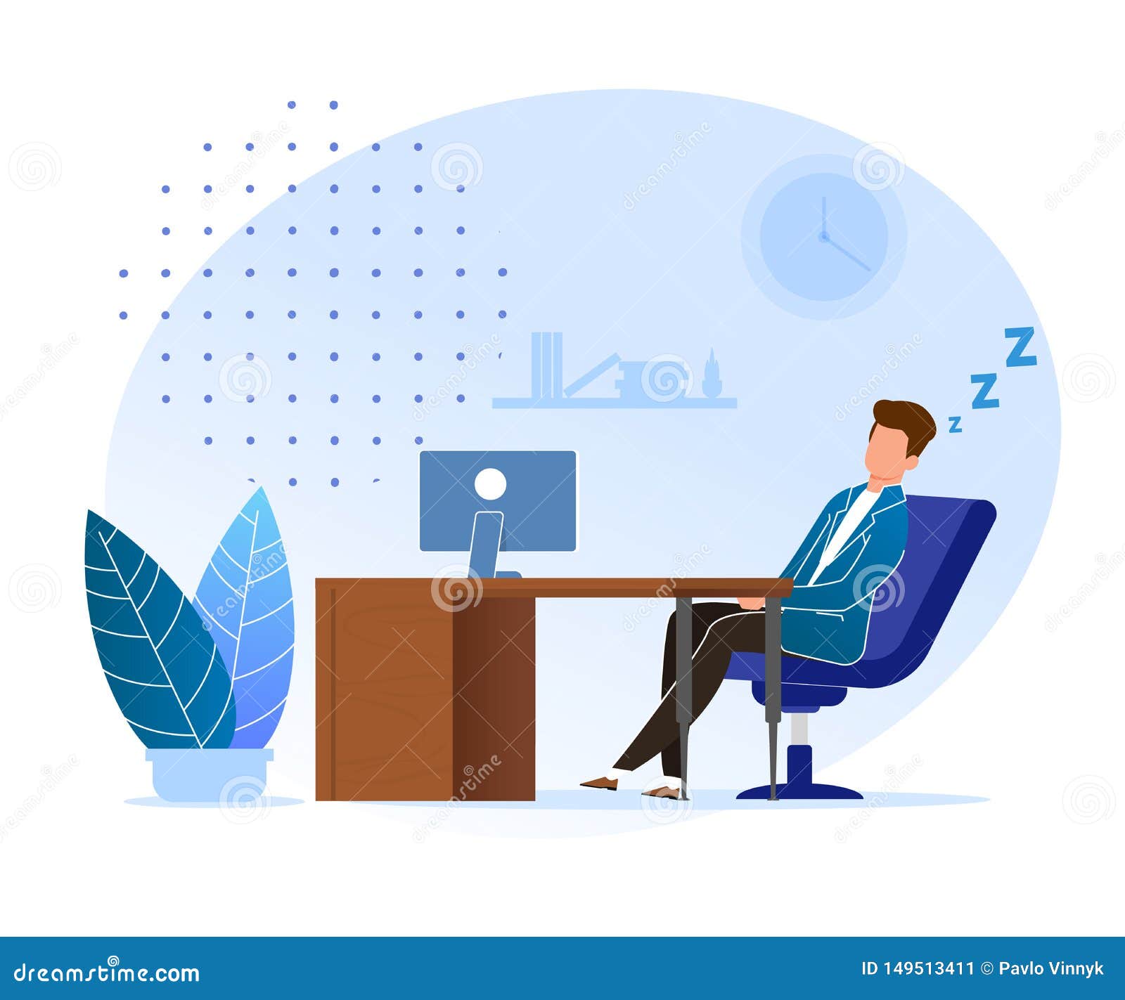 Procrastination Waiting For Right Time Cartoon. | CartoonDealer.com ...