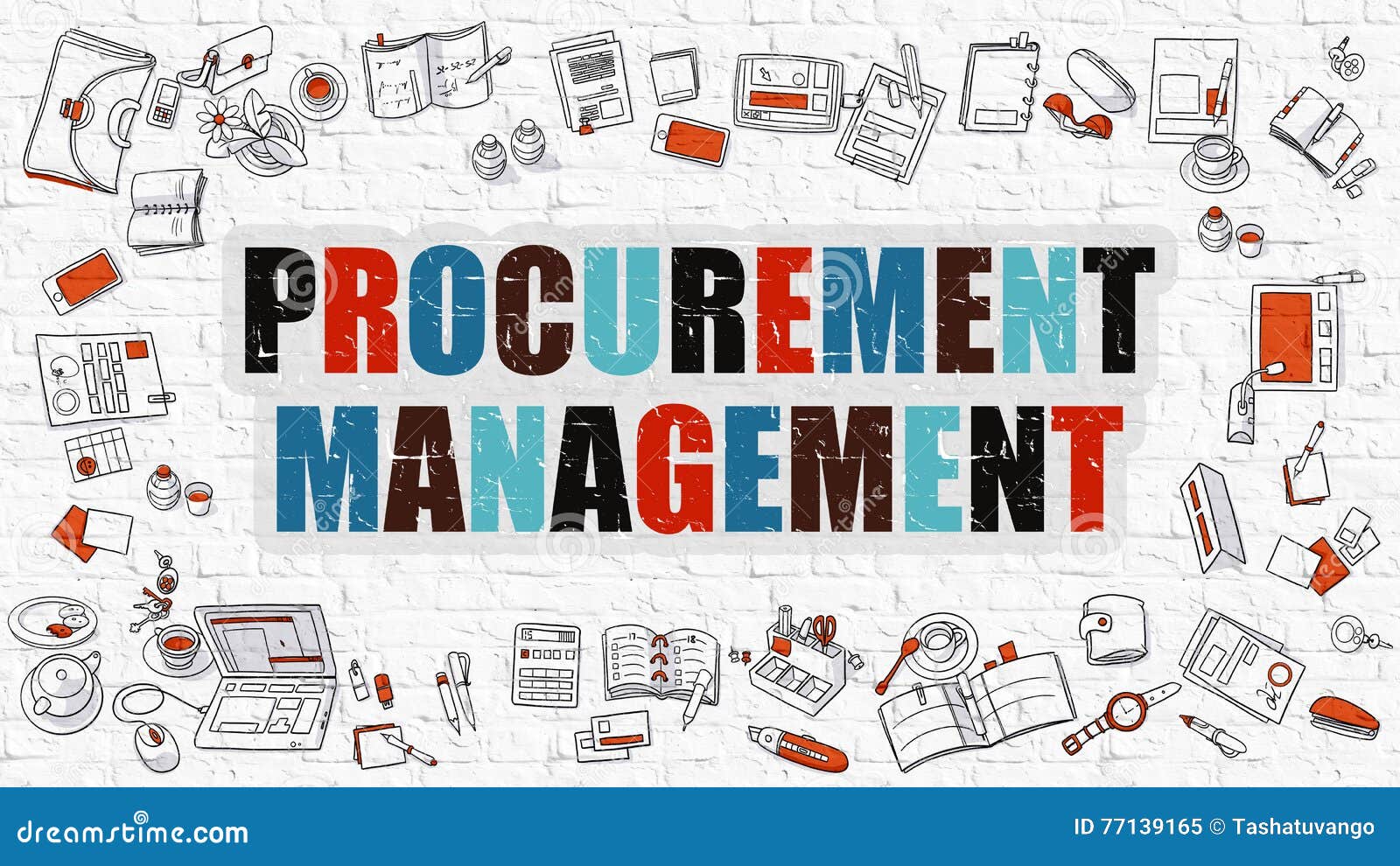 Procurement Management Infographic In 3D Style Cartoon Vector ...