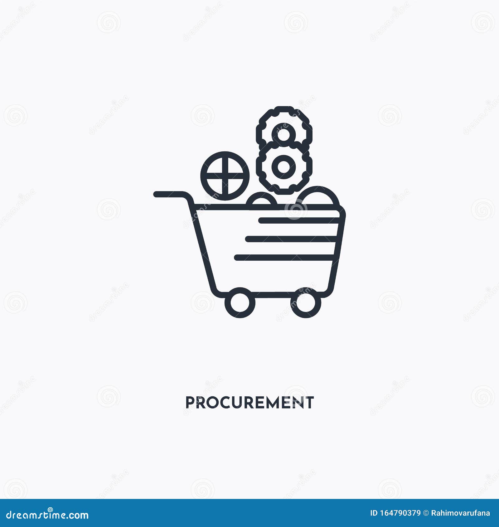 Procurement Outline Icon. Simple Linear Element Illustration. Isolated ... Procurement Outline Icon. Simple Linear Element Illustration. Isolated ...