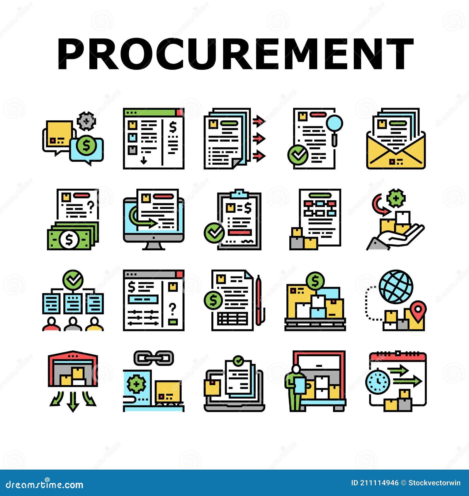 PR - Purchase Requisition Acronym, Business Concept Background Stock ...