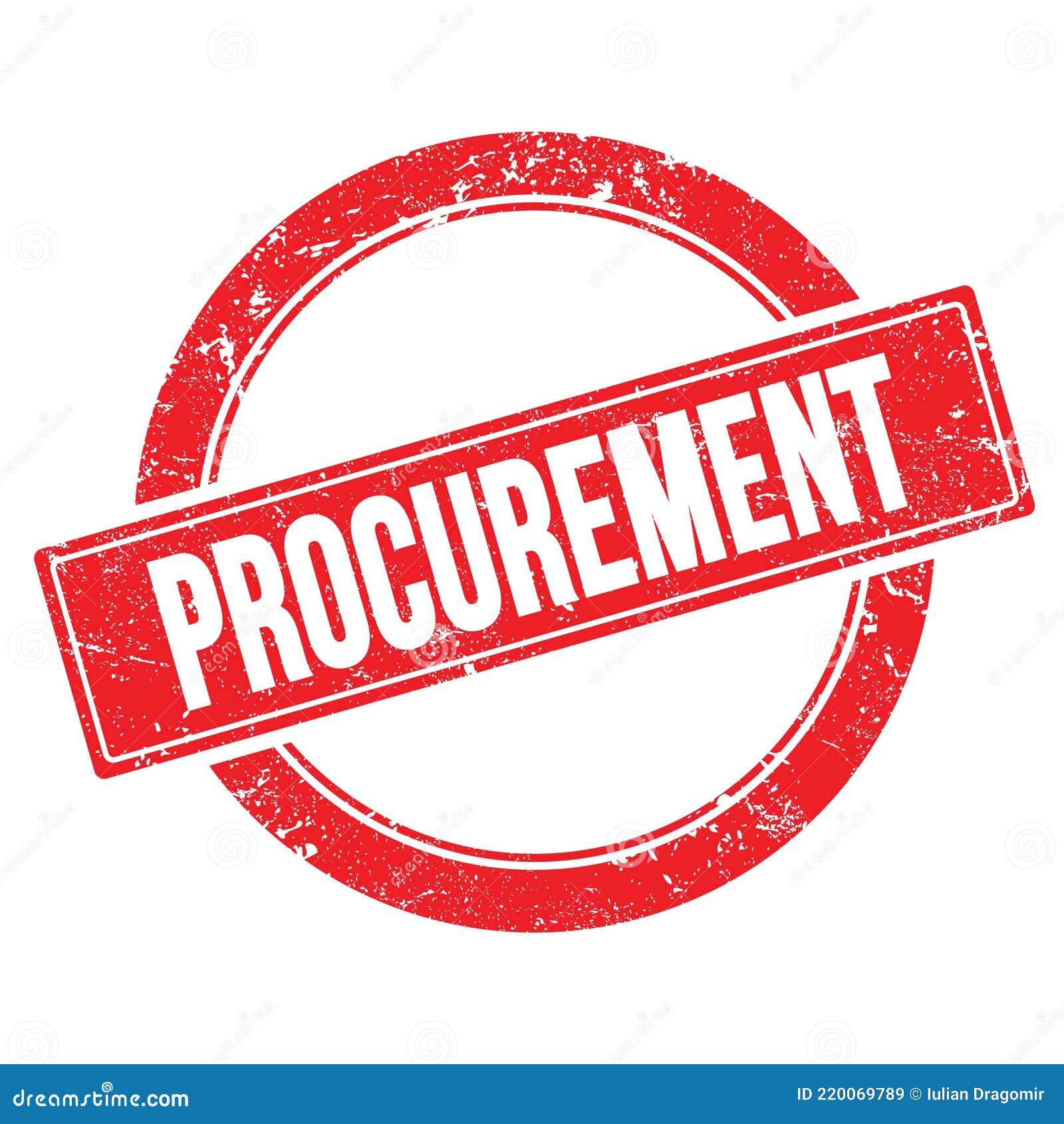 E-PROCUREMENT Text On Black Red Sticker Stamp Royalty-Free Stock ...
