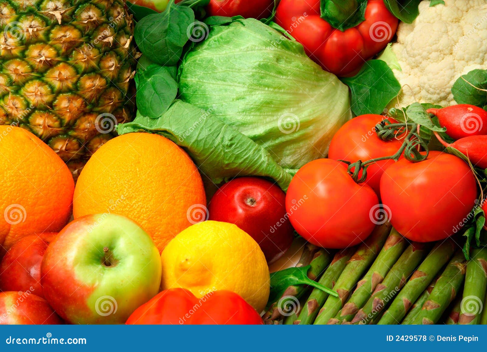 Produce Close-Up stock photo. Image of display, fiber - 2429578