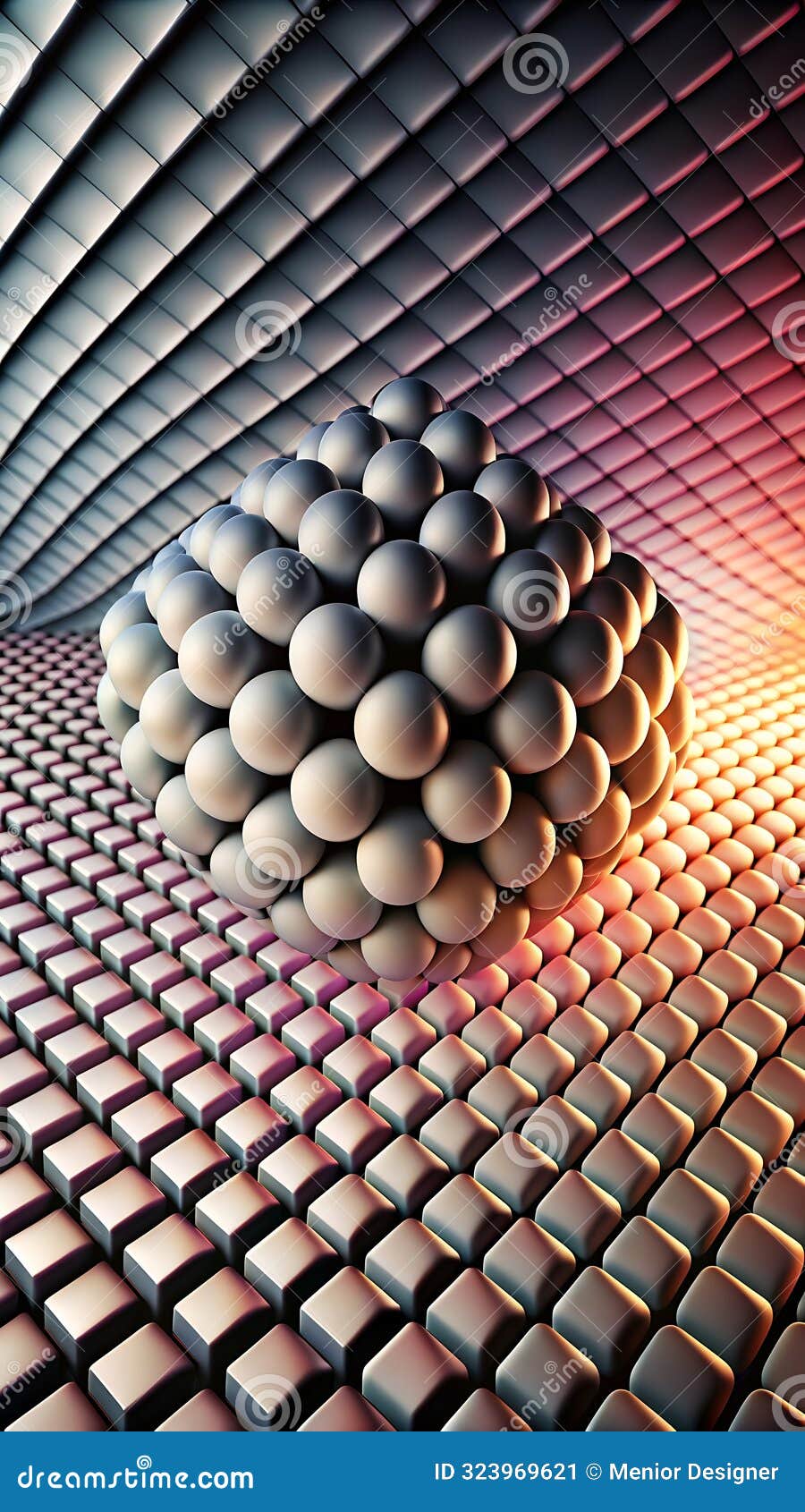 Produce a Gradient Black-to-white Background with a Warping Optical ...