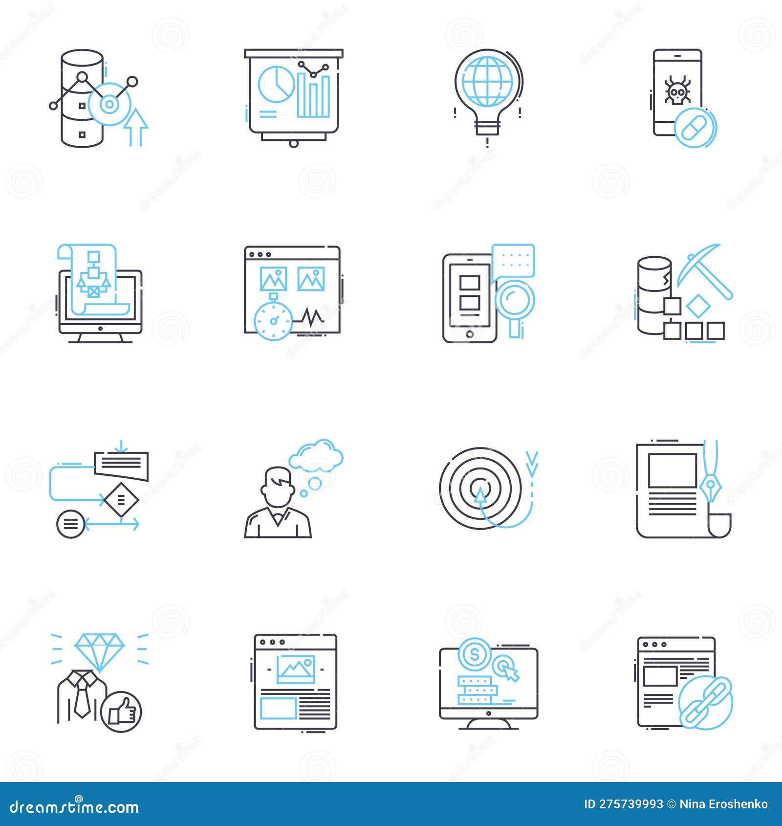 Product Analysis Linear Icons Set. Analysis, Product, Features ... Product Analysis Linear Icons Set. Analysis, Product, Features ...