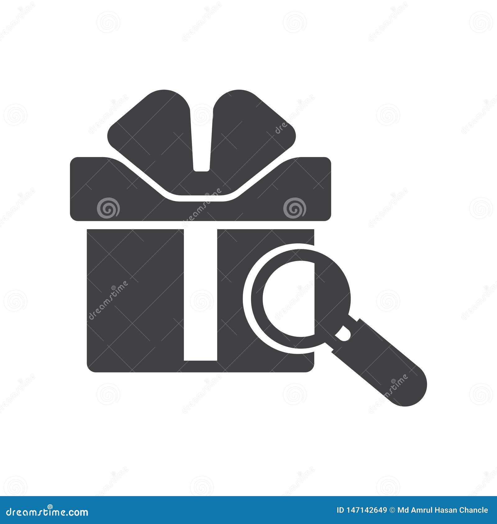 Product Box Icon. Perfect Icon with Product Box and Search Symbol ...