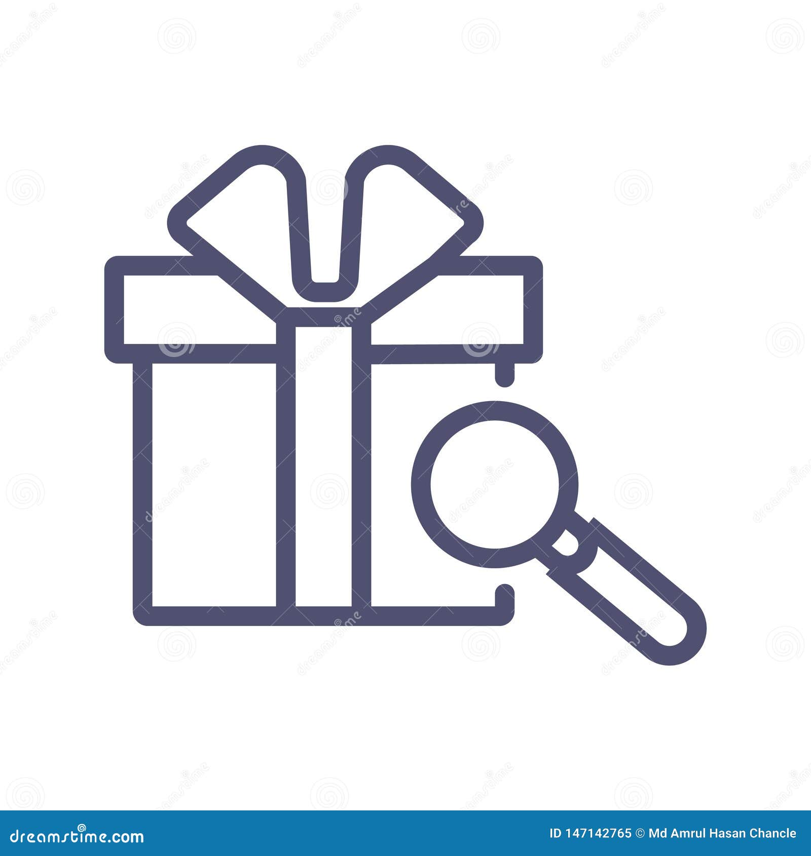 Product Box Icon. Perfect Icon with Product Box and Search Symbol ...