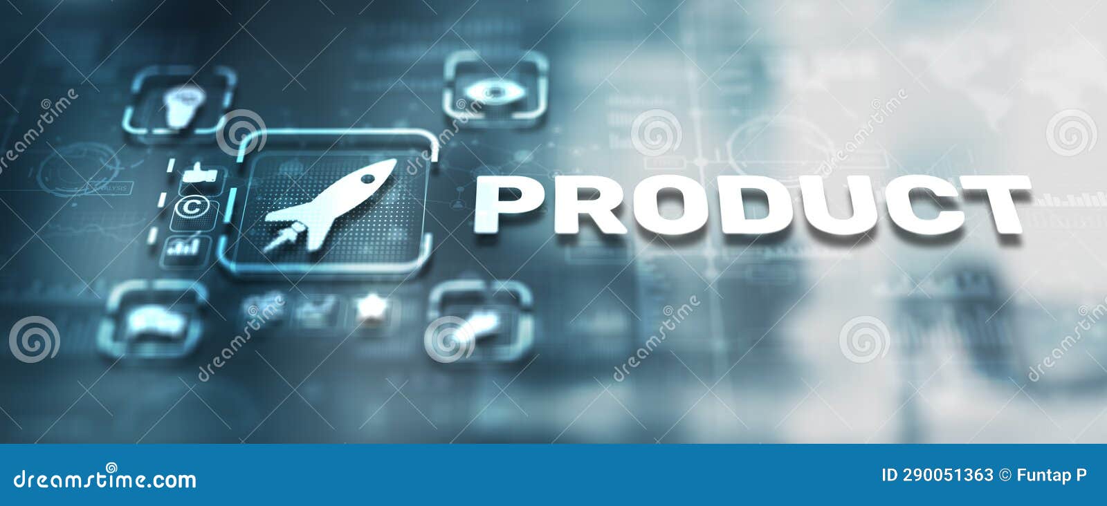 Product Concept. Business Development Elements Stock Illustration ...