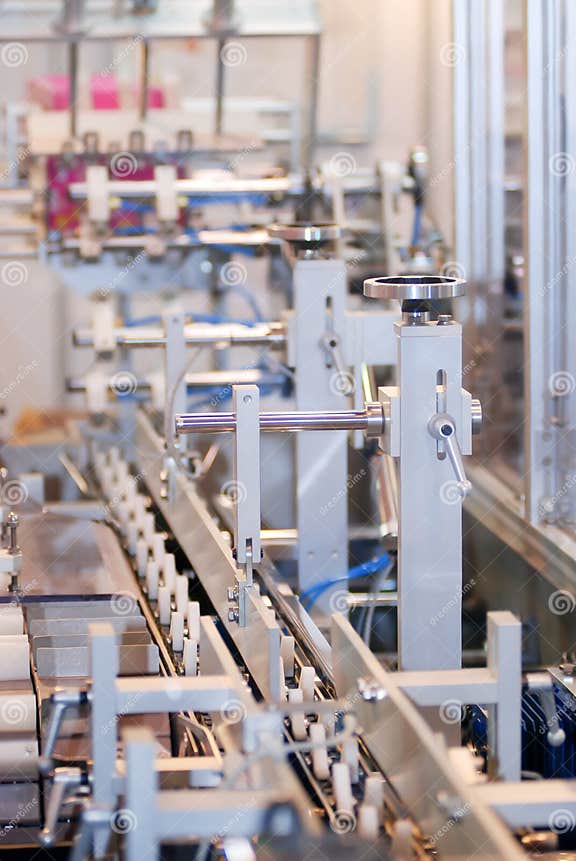 Product on the conveyor stock photo. Image of moving - 27140936