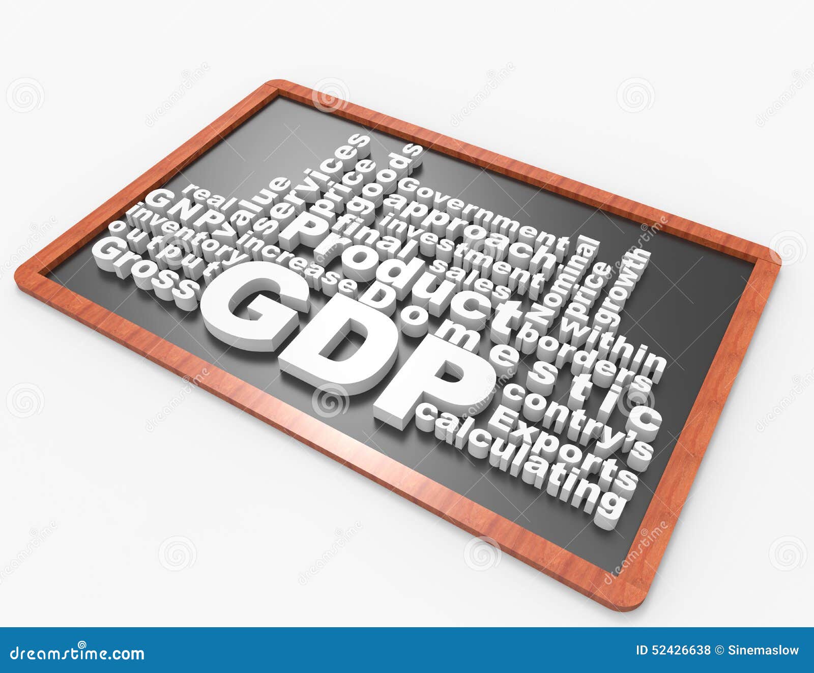 Nominal And Real Value Blank Brochure Design Cartoon Vector ...