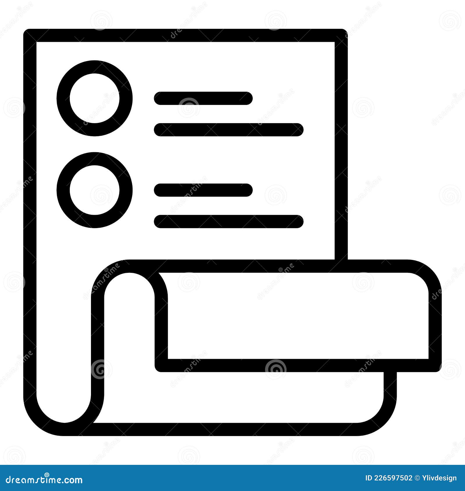 Product Description Icon Outline Vector. Compare Product Stock Vector ...