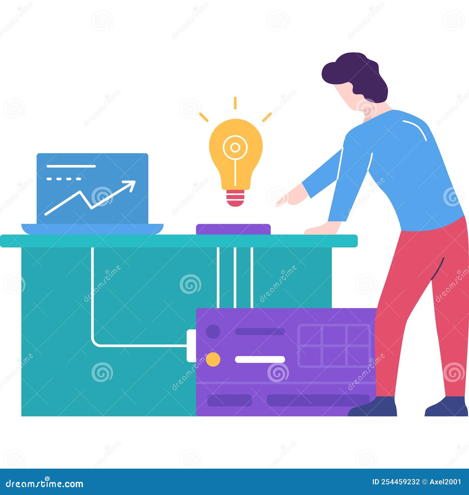 Product Develop Flat Vector Icon Business Startup Stock Vector ...
