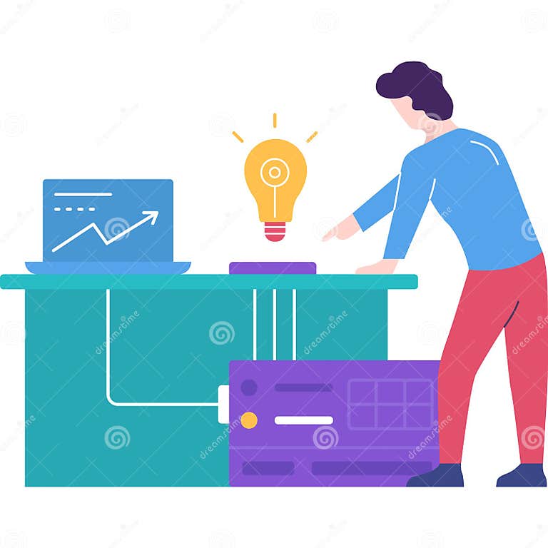 Product Develop Flat Vector Icon Business Startup Stock Vector ...