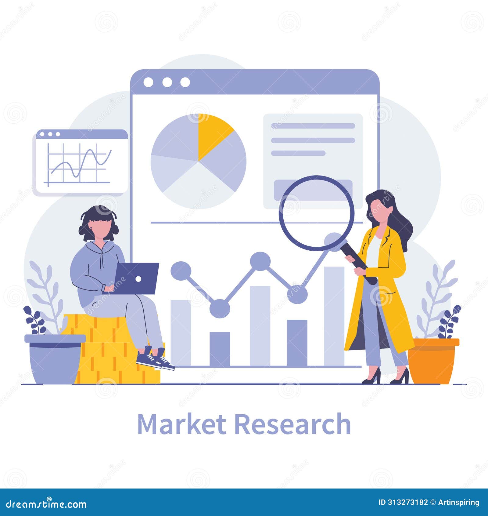Product Development Concept. Flat Vector Stock Illustration ...