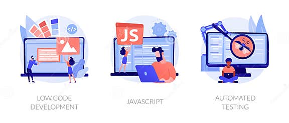 It Product Development Process Vector Concept Metaphors. Stock Vector ...