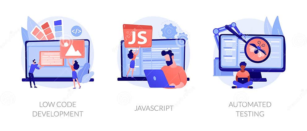 It Product Development Process Vector Concept Metaphors. Stock Vector ...