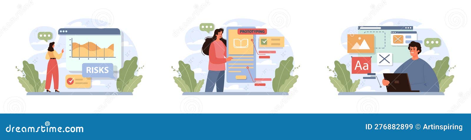 Commercialization As A Product Development Stage. New Brand Or Start Up ...