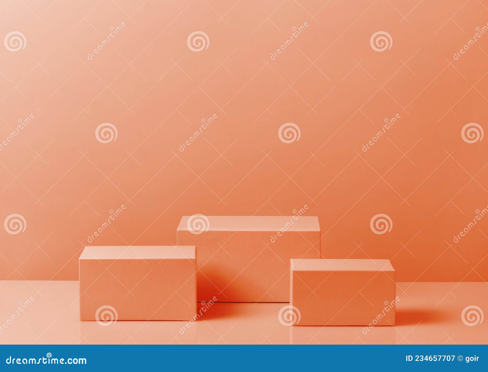 Product display blocks stock image. Image of success - 234657707