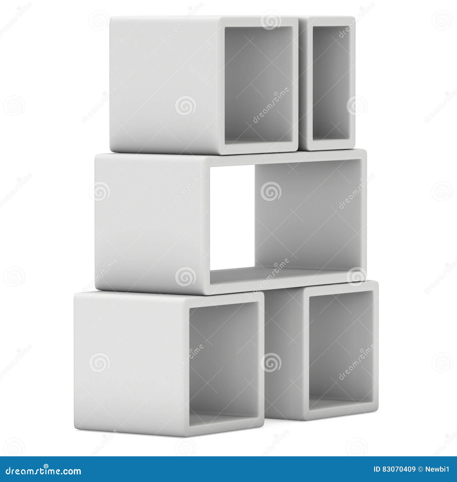 Product display boxes 3D. stock illustration. Illustration of marketing ...