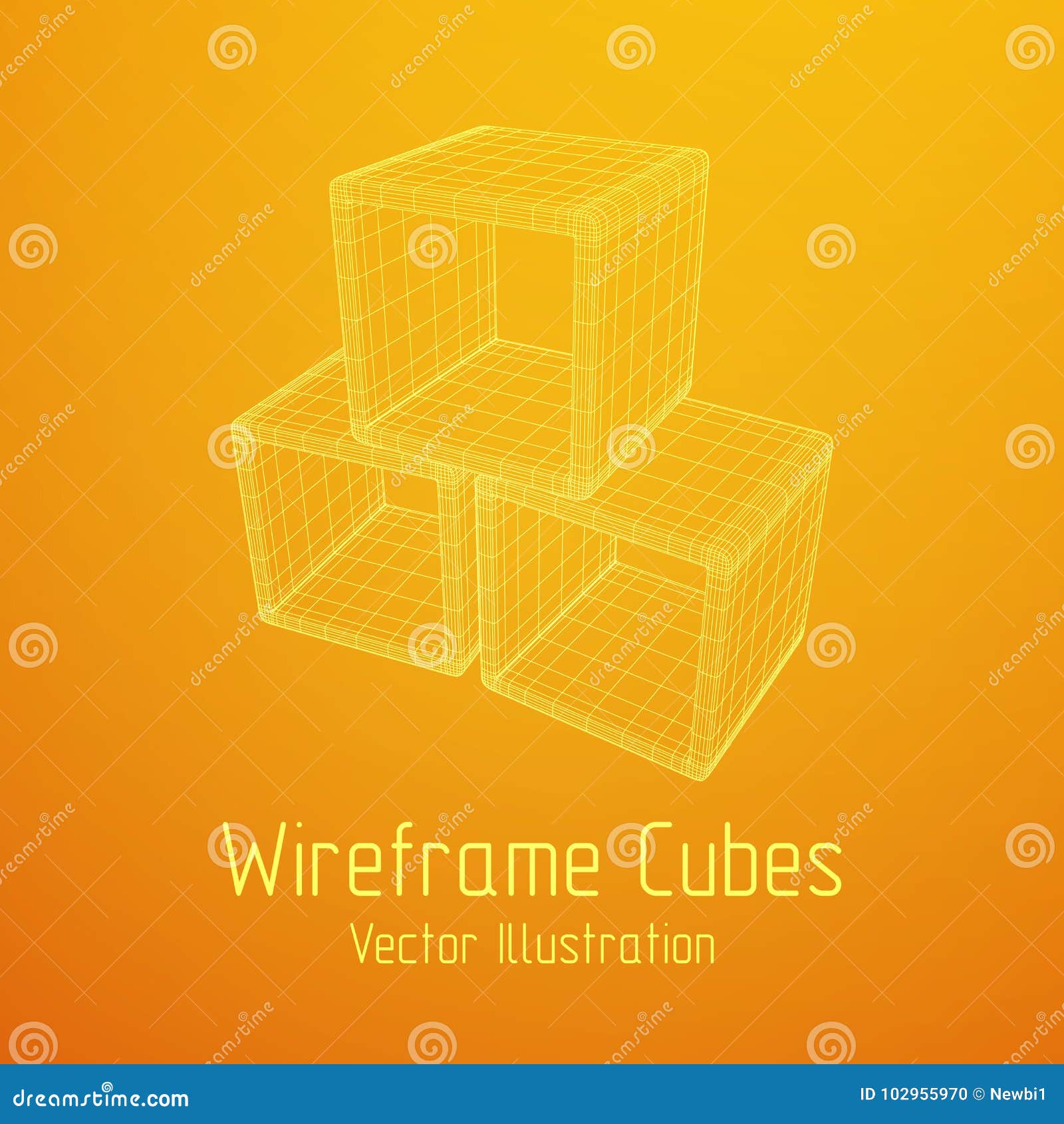 Product display boxes 3D. stock vector. Illustration of frame - 102955970