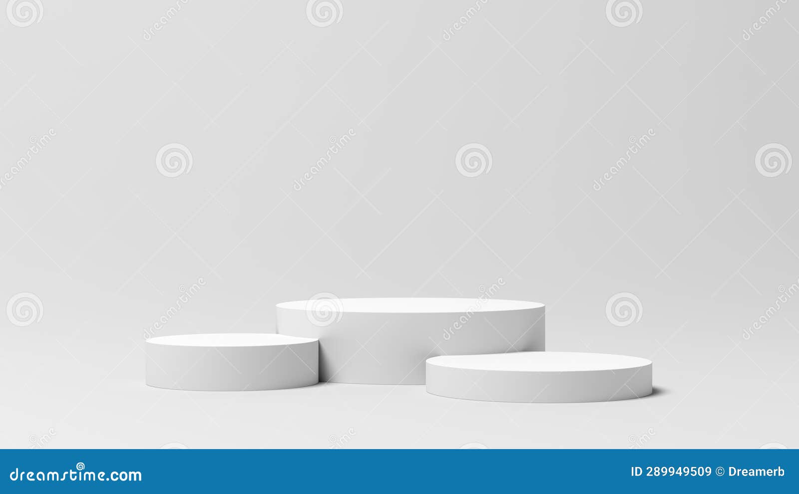 Product Display. Display Plinths. Stand. White Color Stock Illustration ...