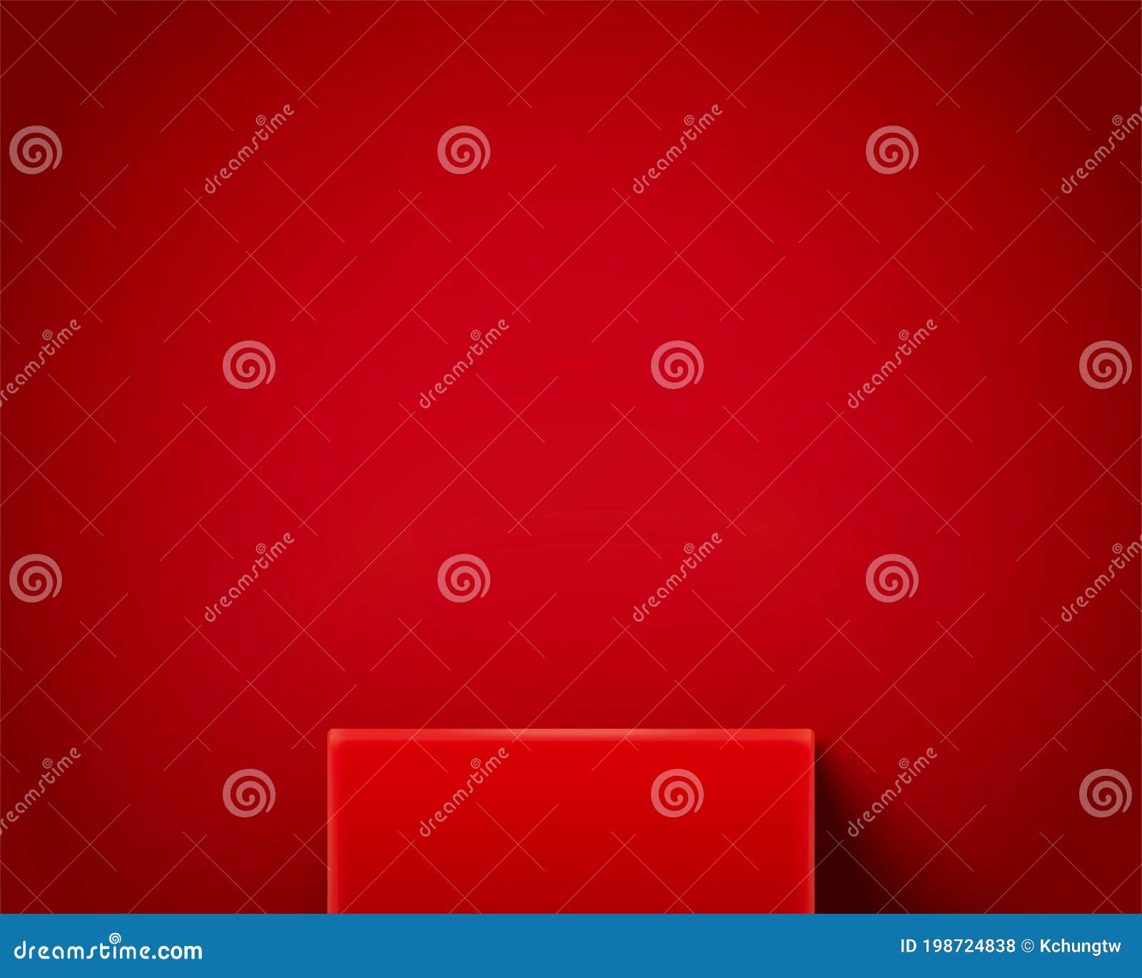 Product Display on Red Background Stock Vector - Illustration of ...