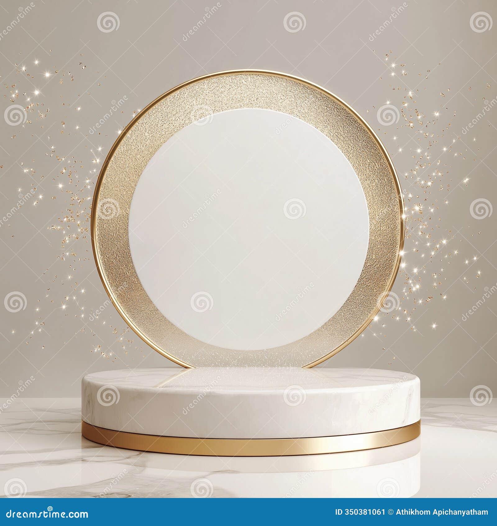 Product Display Stand with Background, Luxury Style Stock Image - Image ...