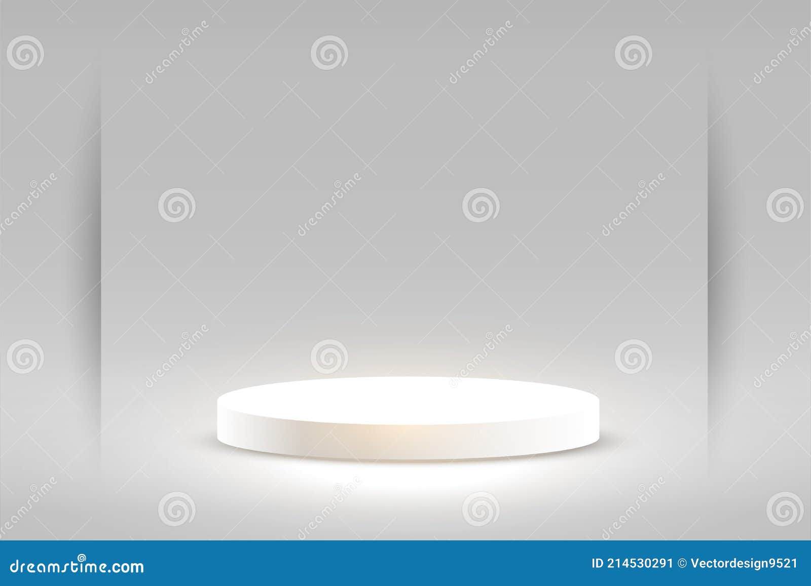 Product Display White Empty Studio Background Stock Vector ...