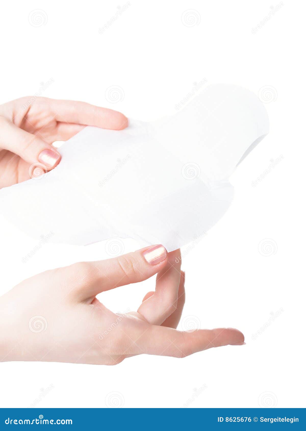 Product in hands stock photo. Image of tampon, packaged - 8625676