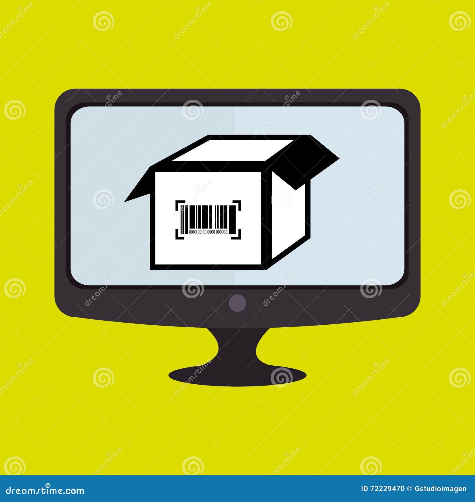 Product Identification Code Design Stock Illustration - Illustration of ...