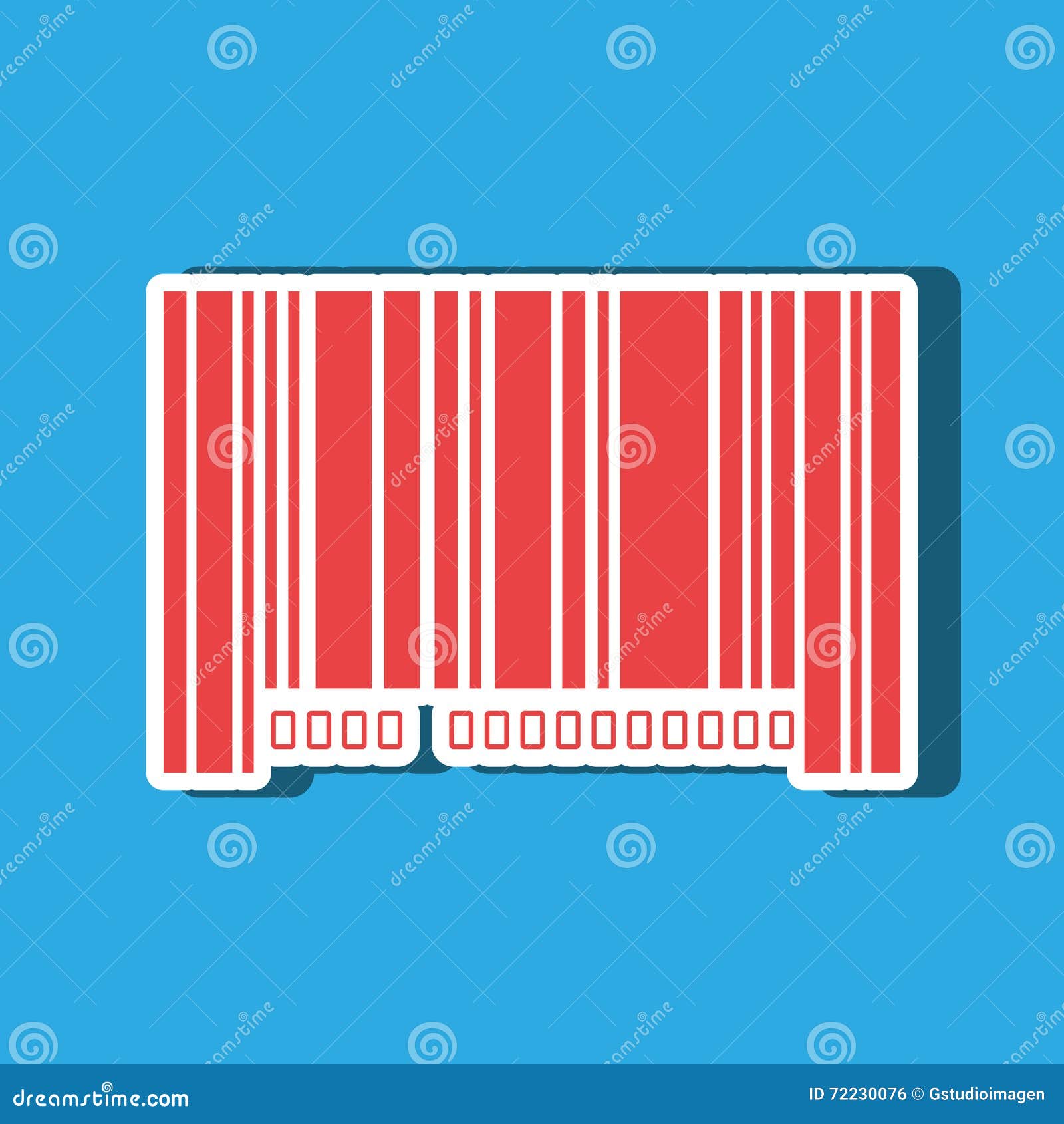 Product Identification Code Design Stock Illustration - Illustration of ...
