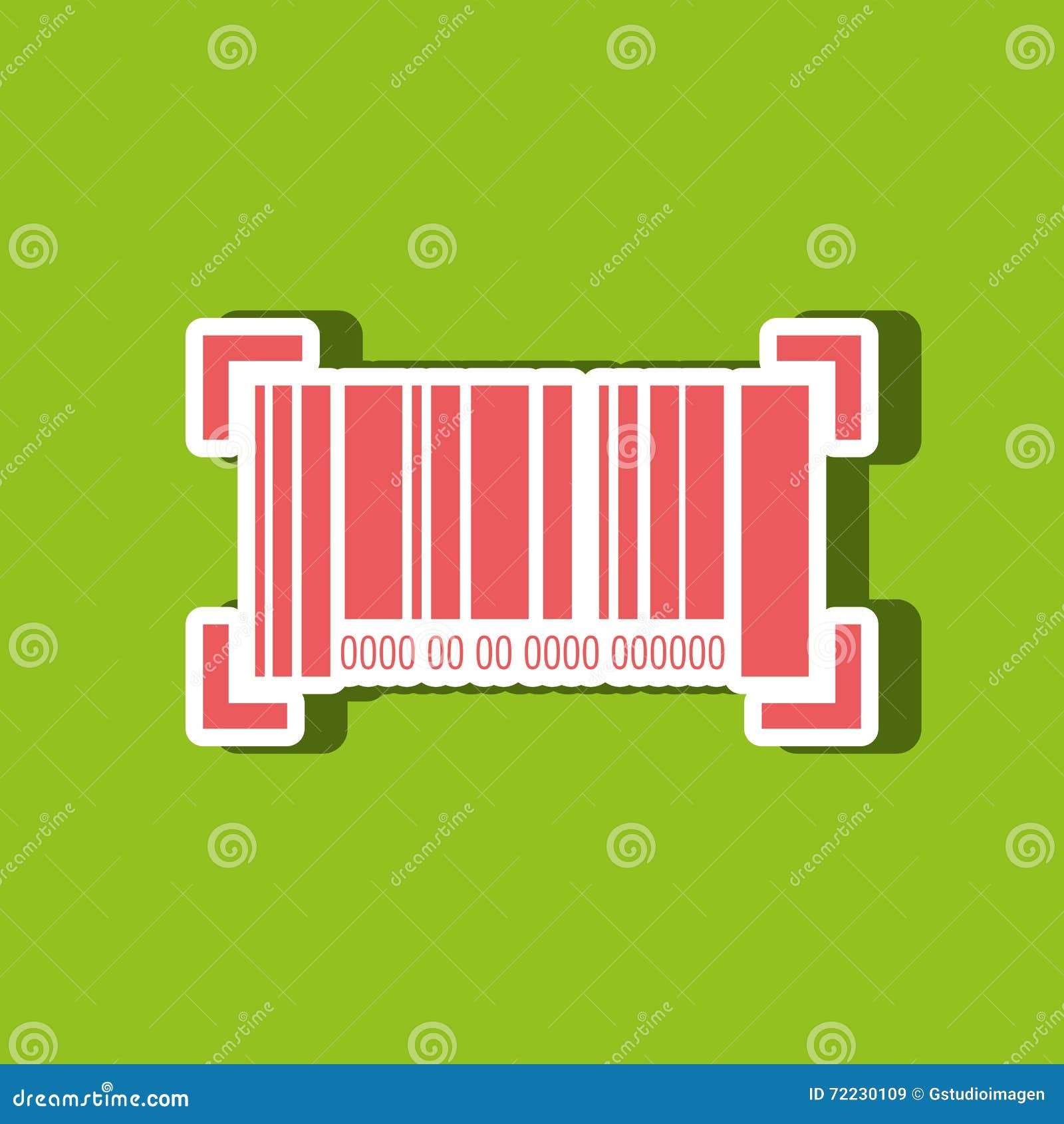 Product Identification Code Design Stock Illustration - Illustration of ...