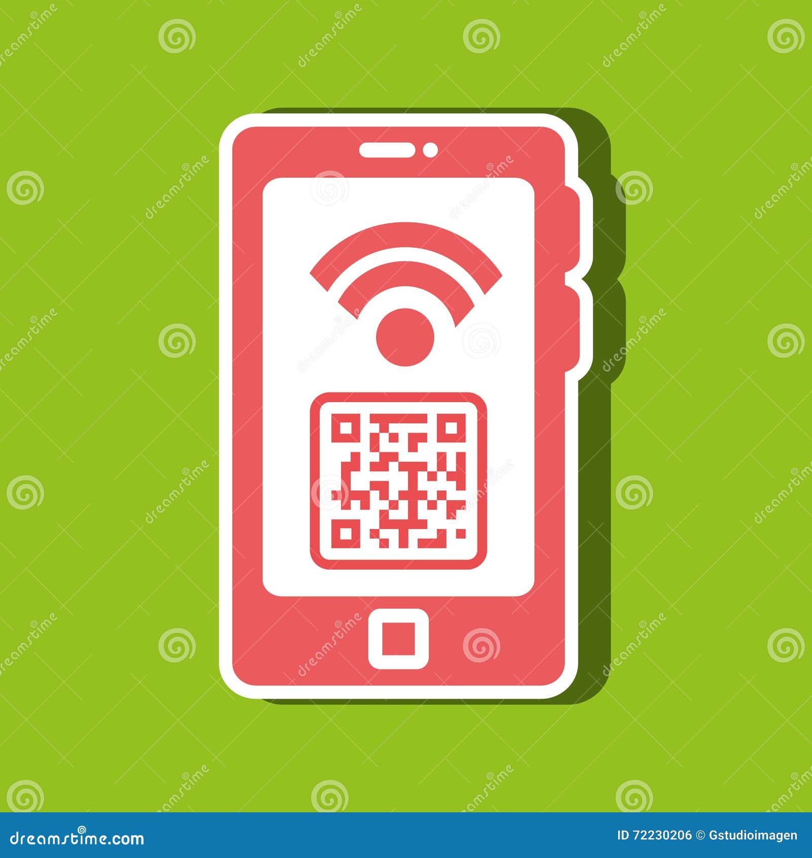 Product Identification Code Design Stock Illustration - Illustration of ...