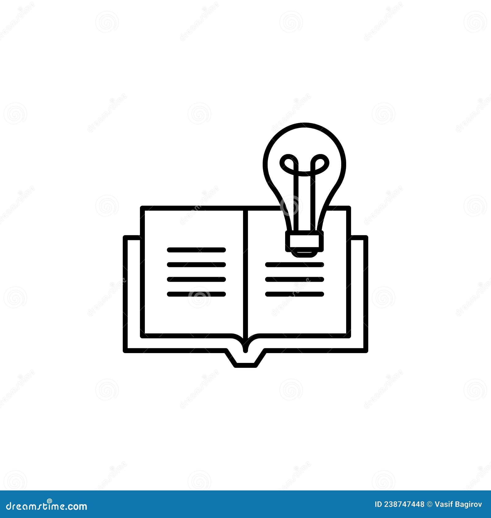 Product Knowledge Line Icon. Education Process Sign. Quality Design ...