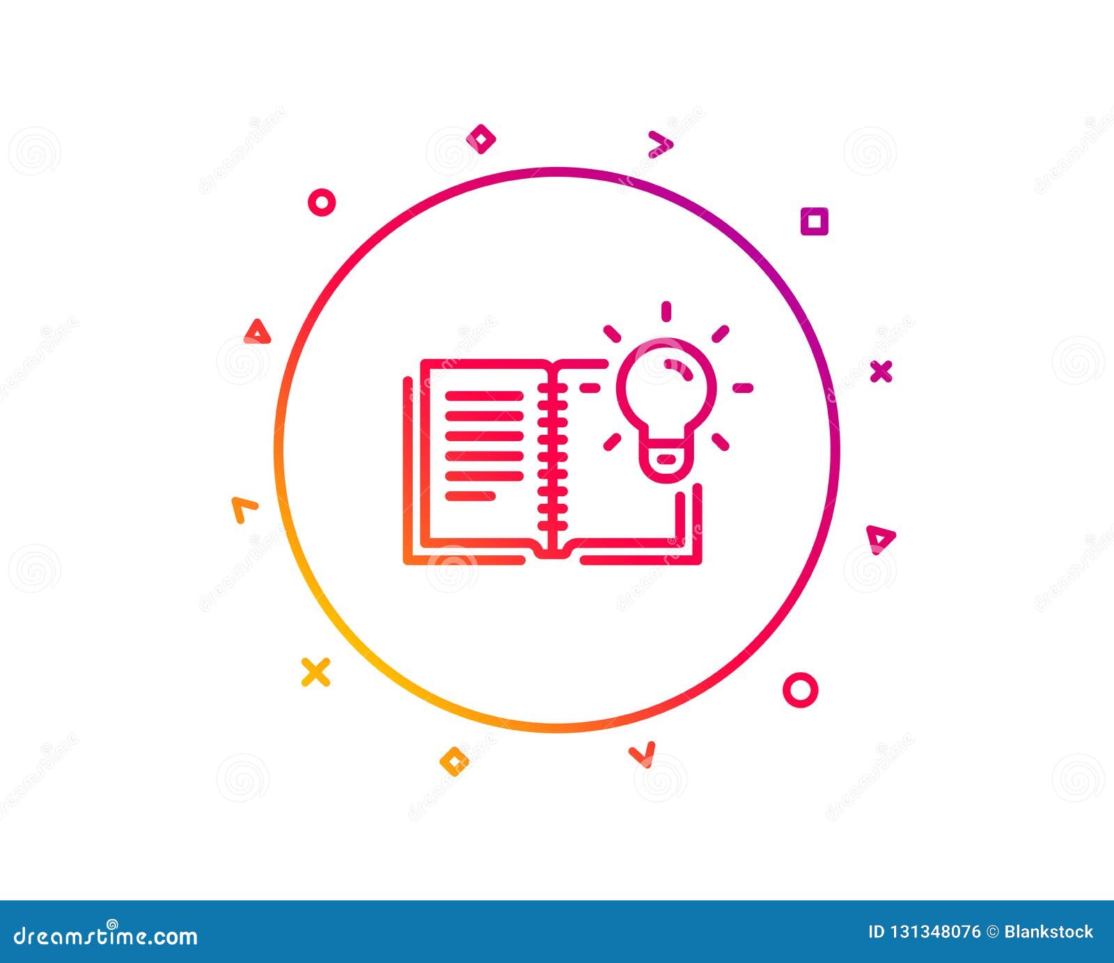 Product Knowledge Line Icon. Education Process Sign. Continuous Line ...