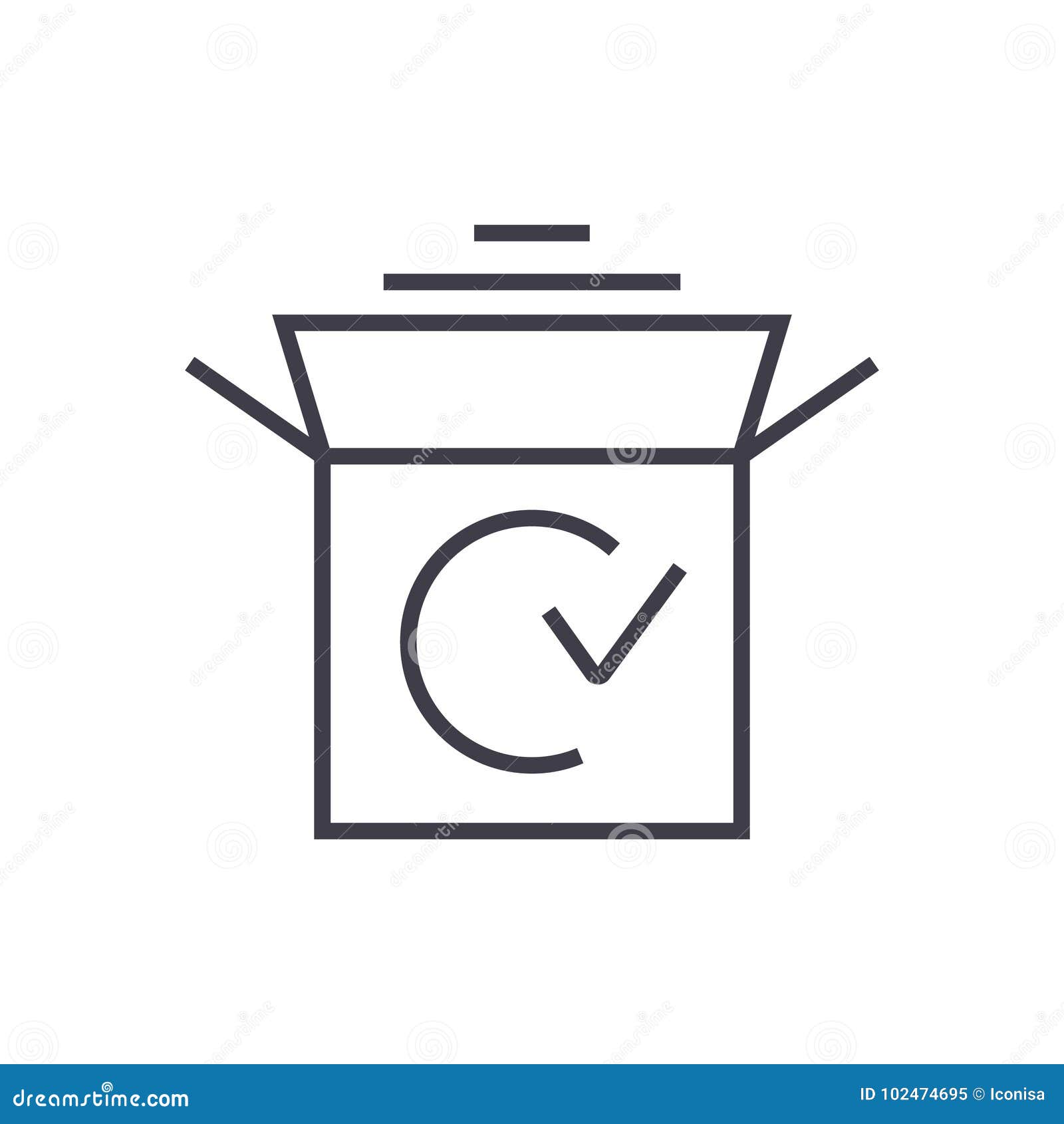 Product Launch Outline Icons Collection. Product, Launch, Release ...