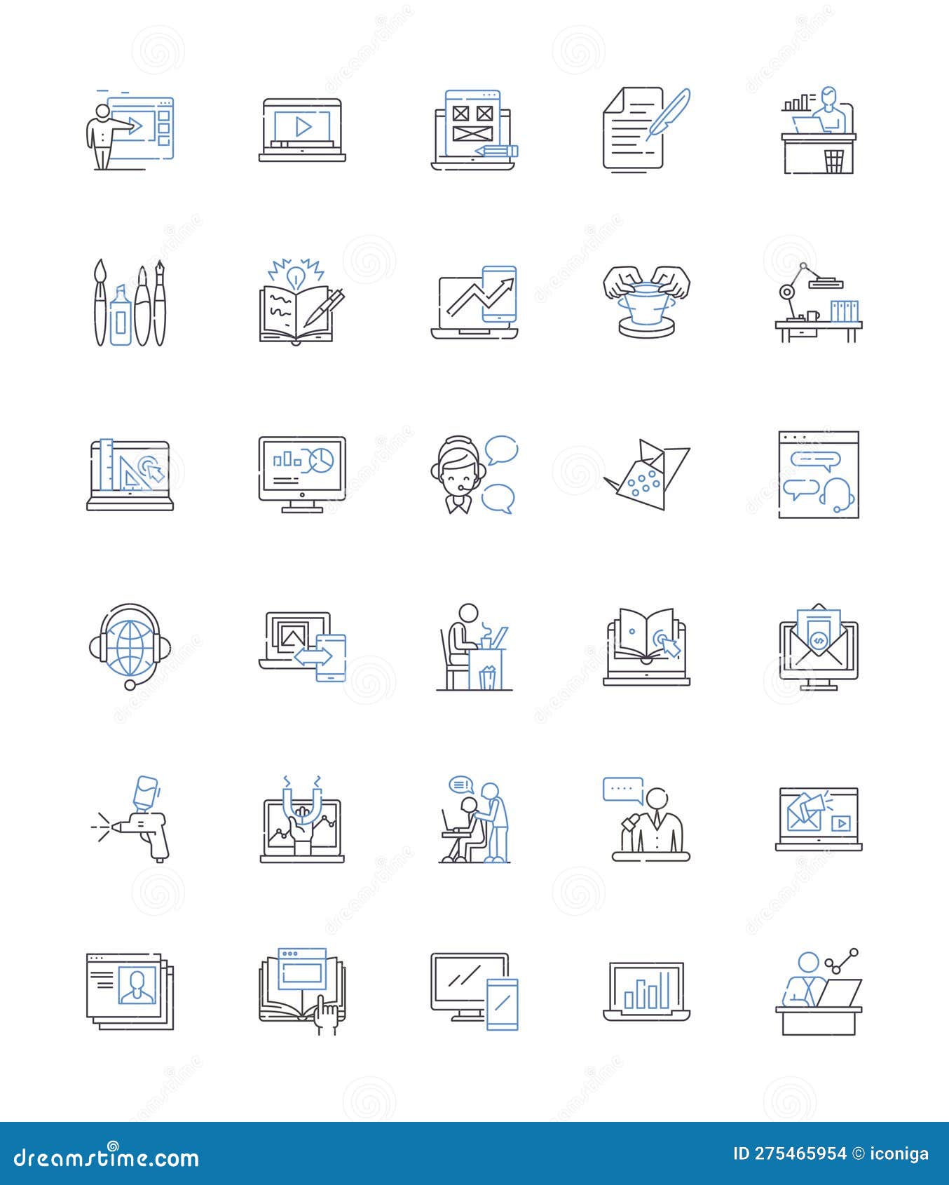 Product Launch Line Icons Collection. Unveiling, Release, Debut, Launch ... Product Launch Line Icons Collection. Unveiling, Release, Debut, Launch ...