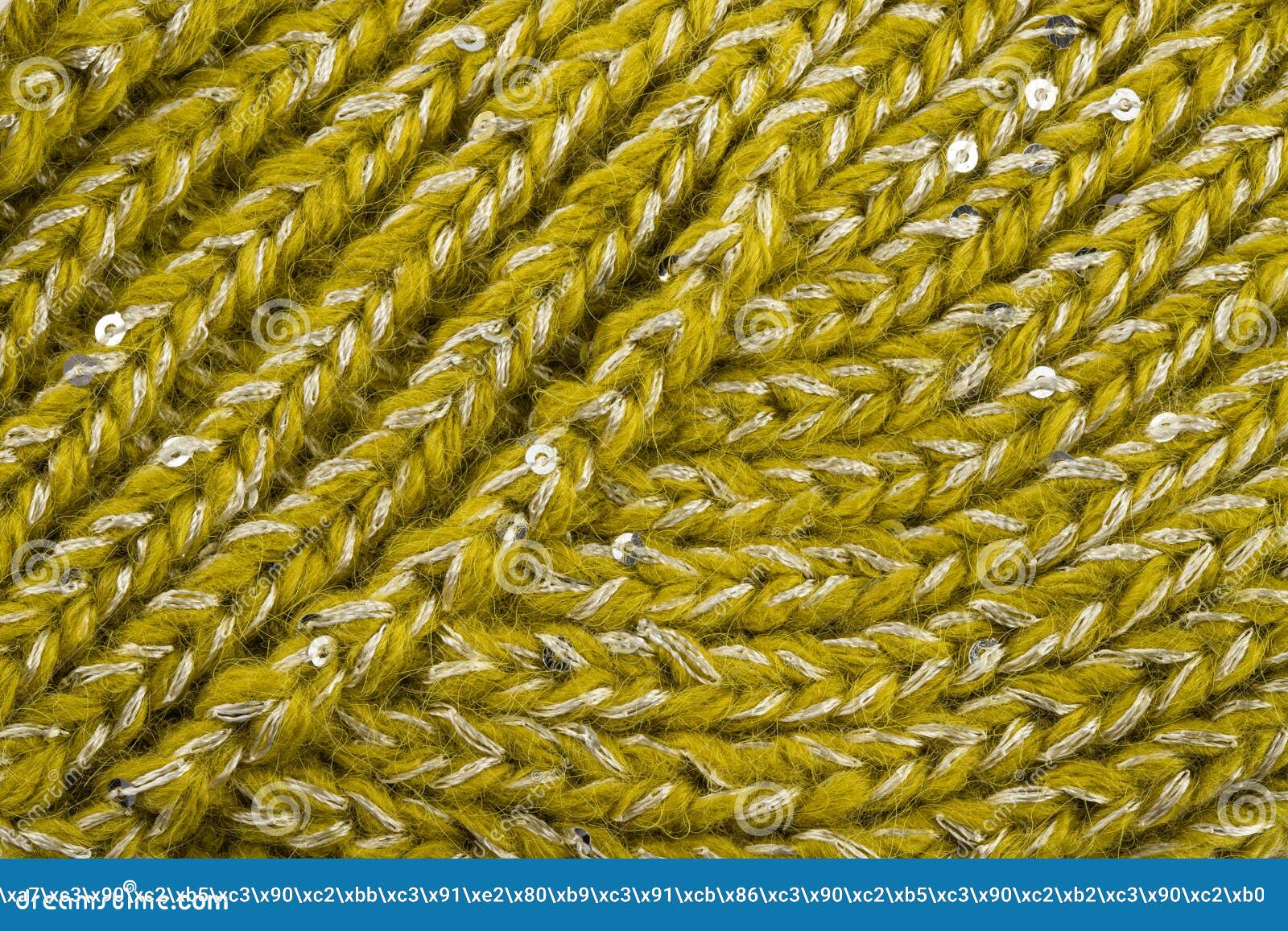 The Product is Made of Woolen Threads, Connected by Various Types of ...