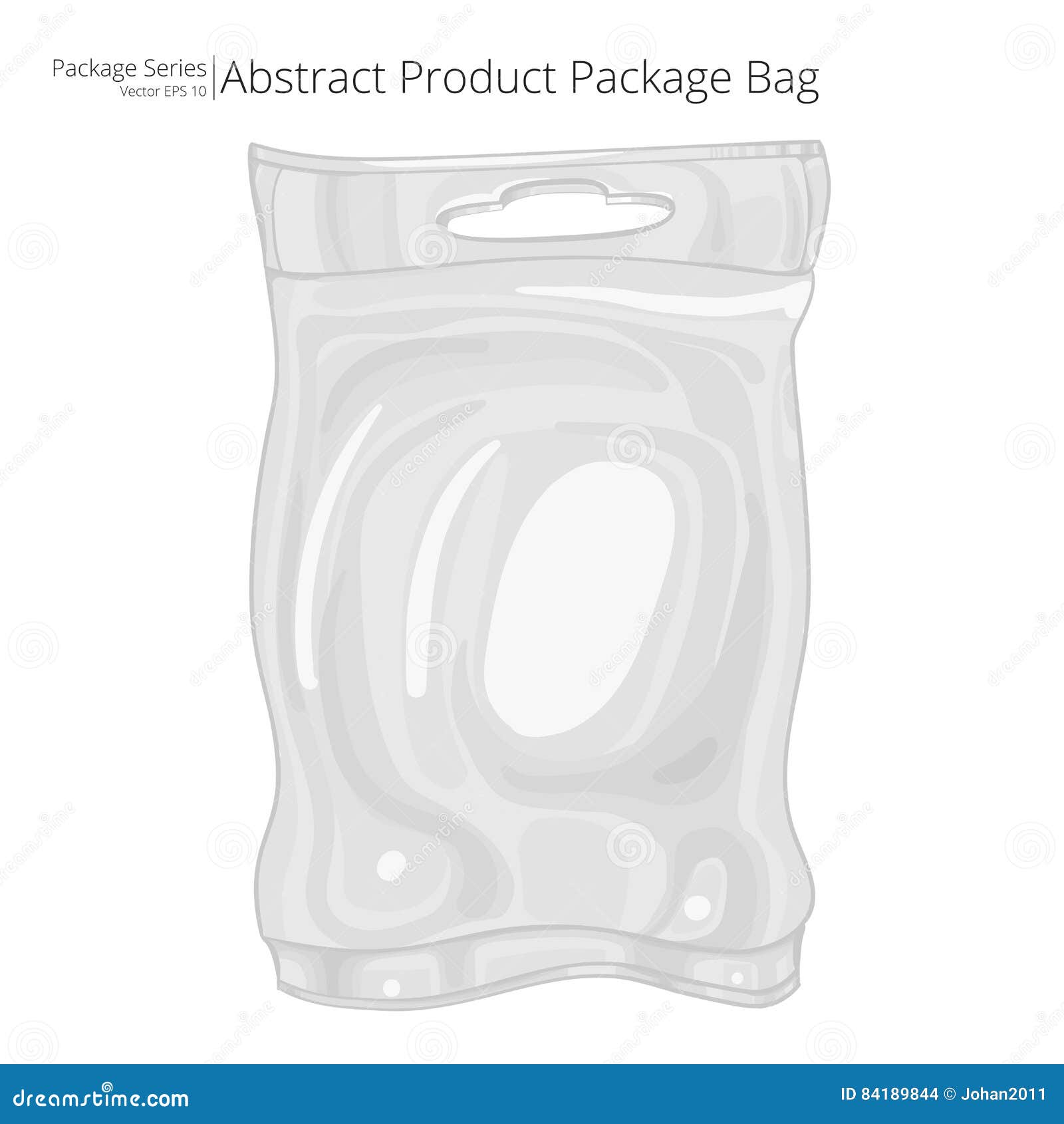 Product Package Bag. stock vector. Illustration of material - 84189844