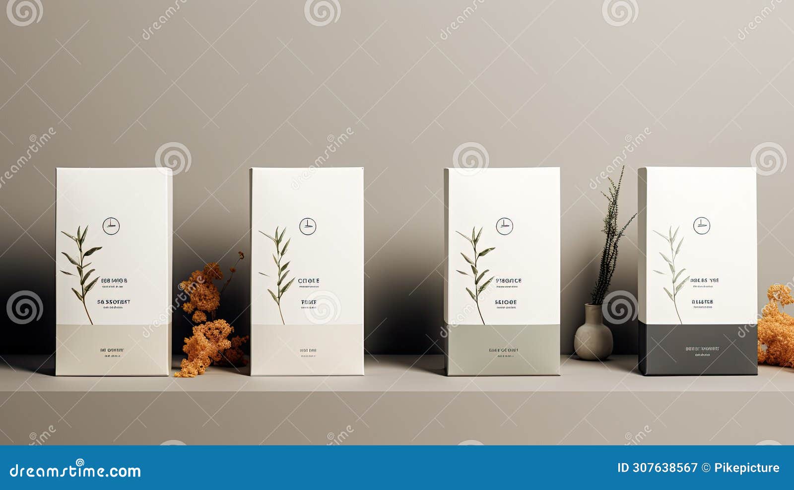 Product Package Design Template Stock Illustration - Illustration of ...