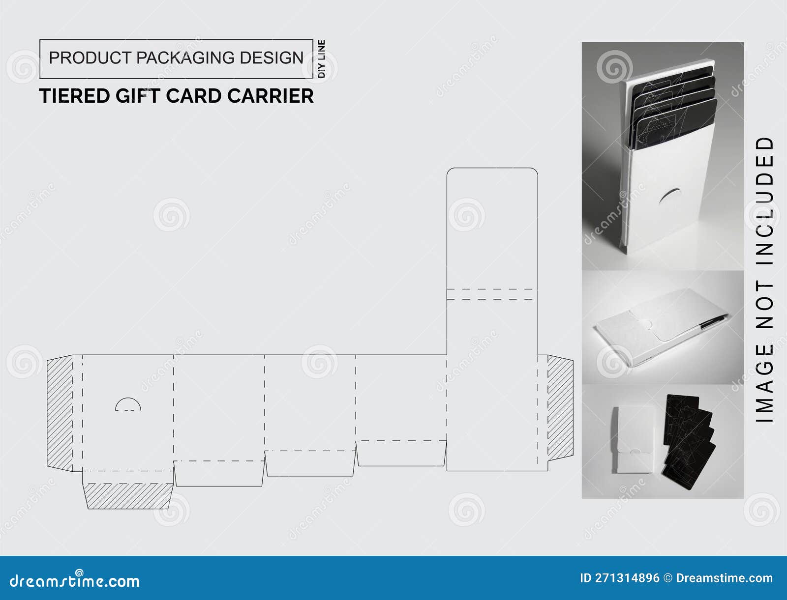 Product Packaging Design Template Stock Illustration - Illustration of ...