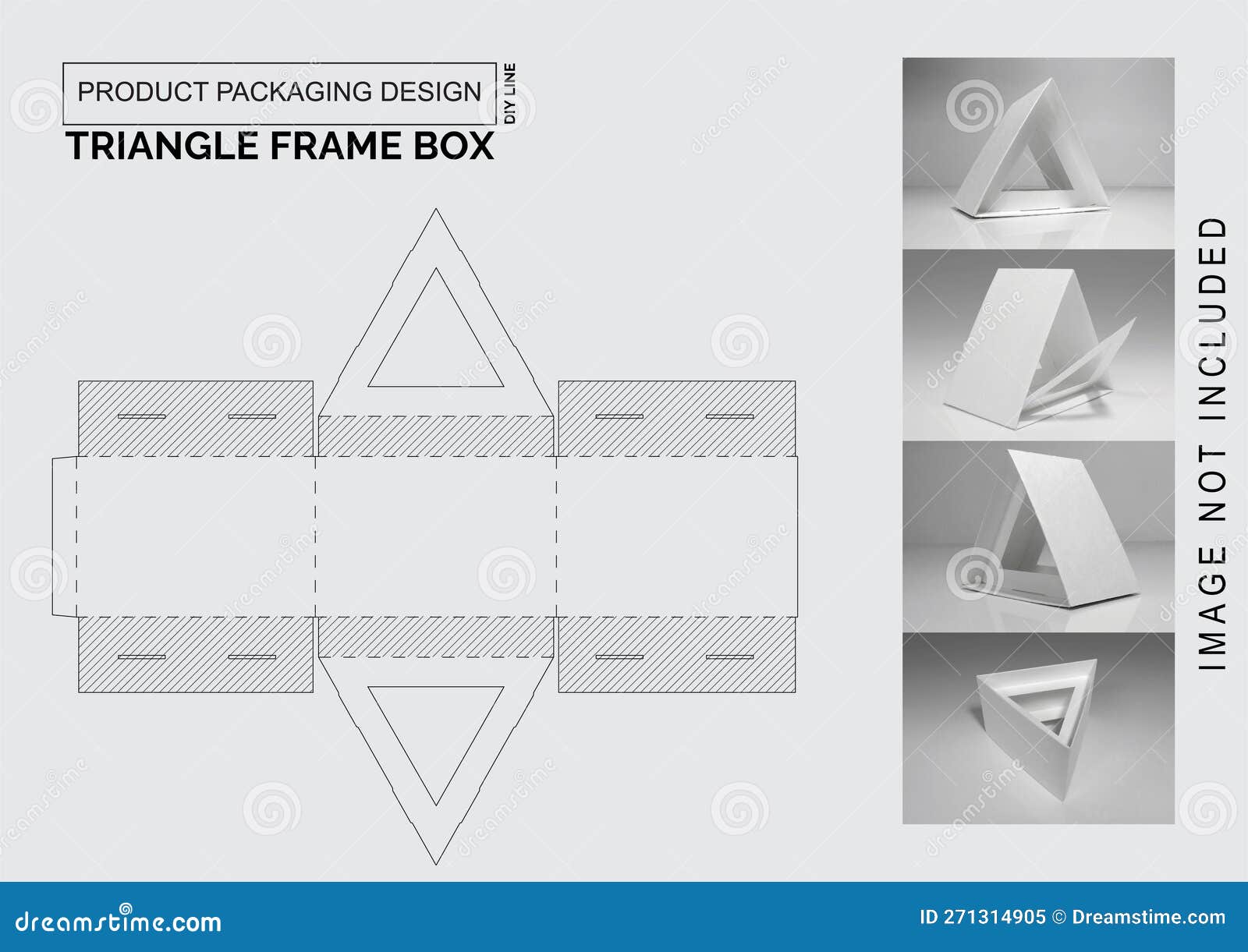 Product Packaging Design Template Stock Illustration - Illustration of ...